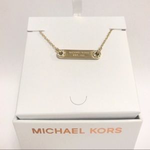 Michael Kors | Jewelry | Nwt Authentic Mk Gold Tone Grommet Logo ...